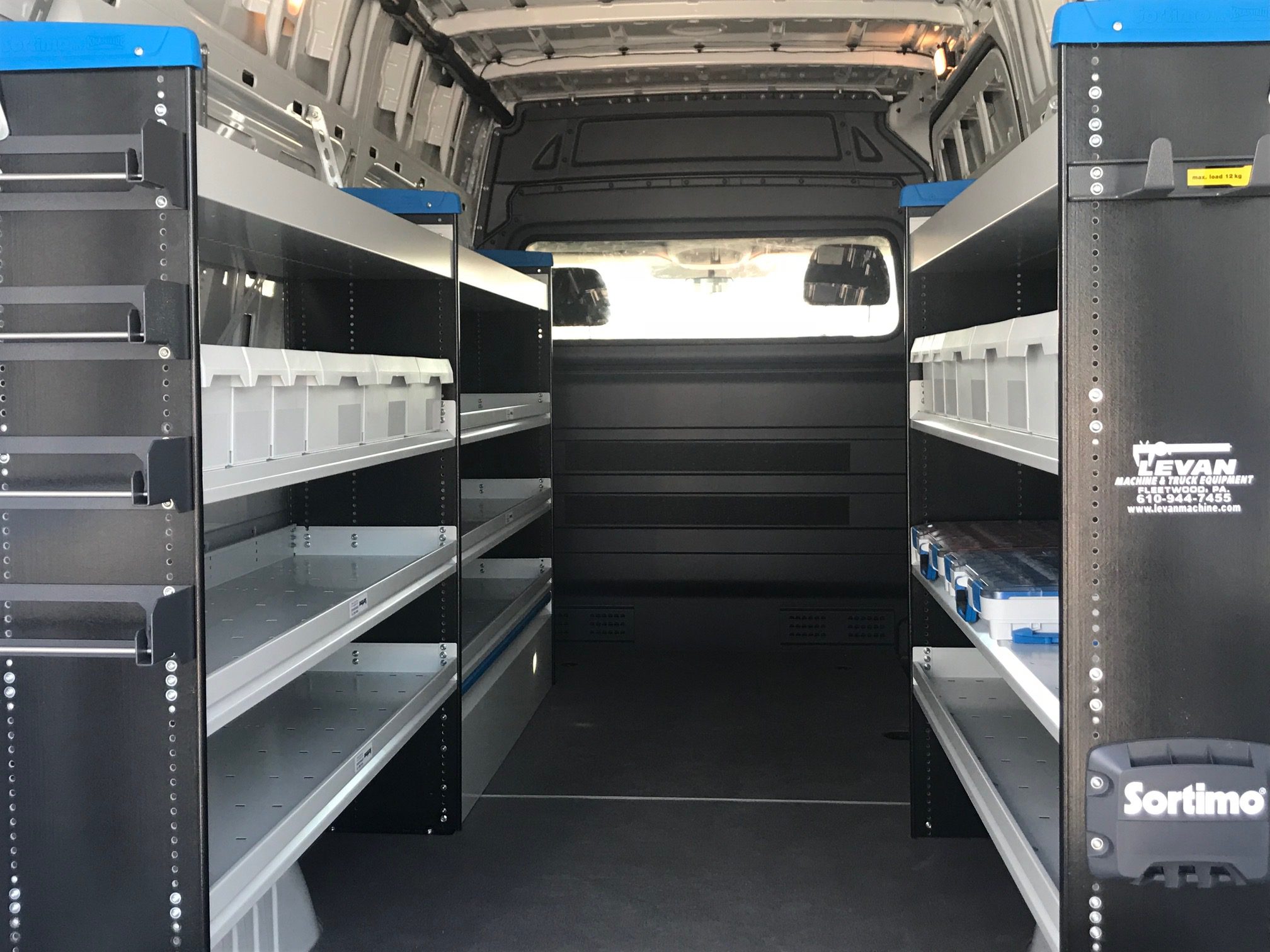 Work Van Shelving Choices and Pointers | Levan Machine and Truck Equipment